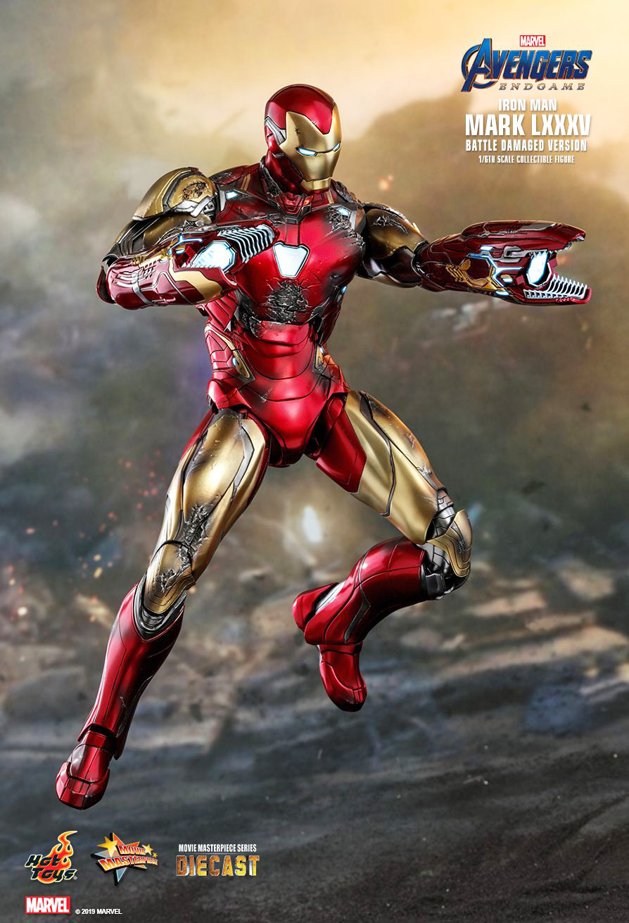MMS543D33 1/6 어벤져스 엔드게임 - 아이언맨 마크85(배틀데미지 버전) [6월입고완료]-핫토이 hottoys MMS543D33 슈퍼히어로 1/6 어벤져스 엔드 ...