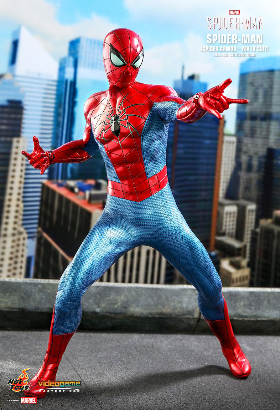 Vgm43 16 Ps4 마블 스파이더맨 스파이더맨스파이더 아머 마크4 슈트 4월입고완료 핫토이 Hottoys 16 슈퍼히어로 Vgm43 스파이더맨 게임판