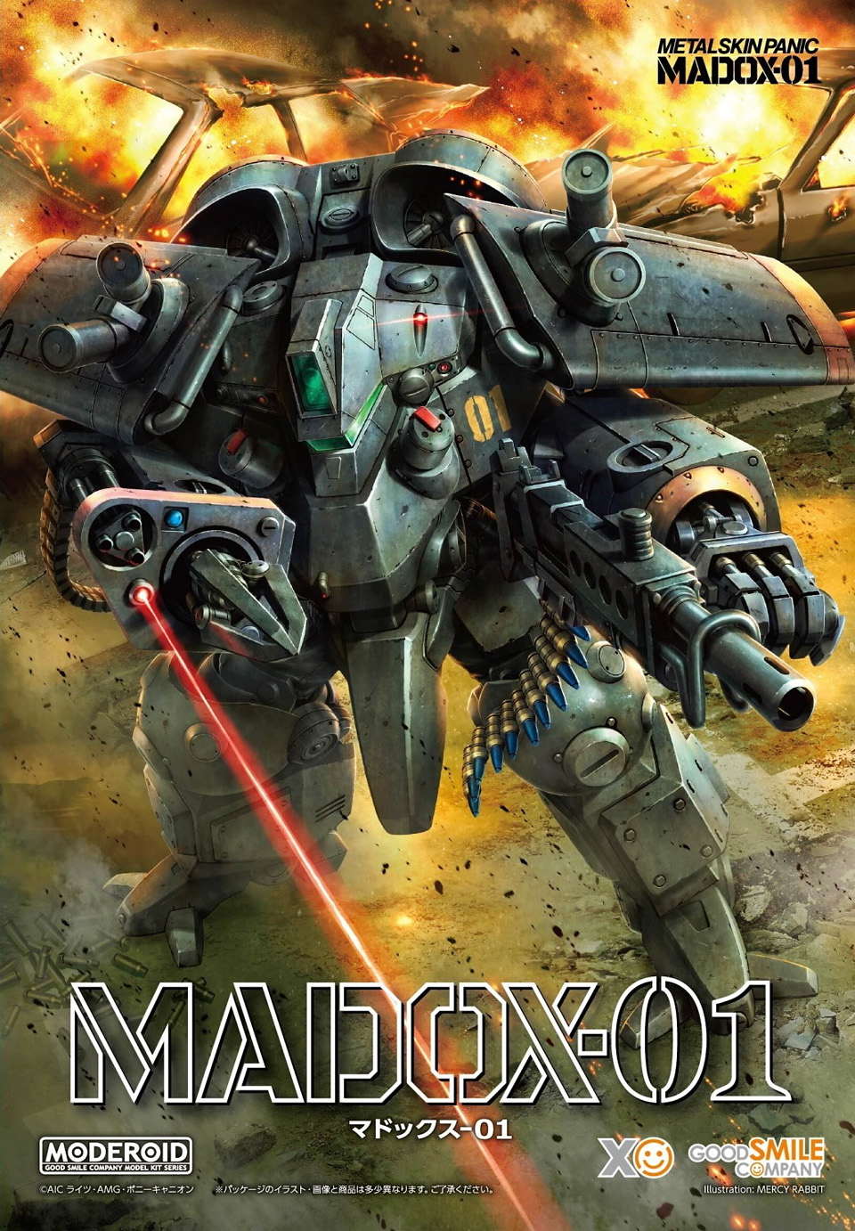 [MODEROID] 메탈 스킨 패닉 MADOX-01 [10월입고완료] [4580590159303]-굿스마일 모데로이드 ...