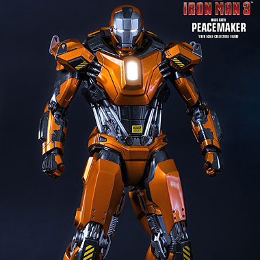 Iron Man 3 1/6th scale Peacemaker(피스메이커/Mark XXXVI) Figure-핫토이 아이언맨3 ...