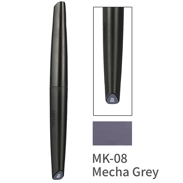 DSPIAE MK-08 수성 소프트팁 마커 메카 그레이 [6970845569694]-- 1004건담/천사건담