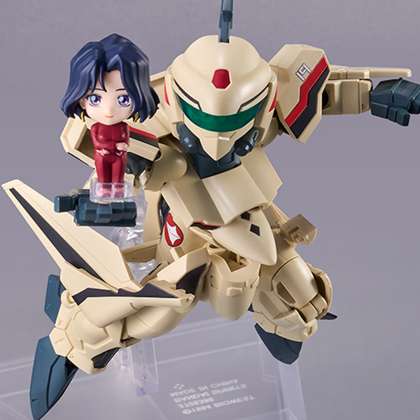 [예약] TINY SESSION 마크로스 플러스 - VF-19(이사무 다이슨기) with 뮨 판 론-- 1004건담/천사건담